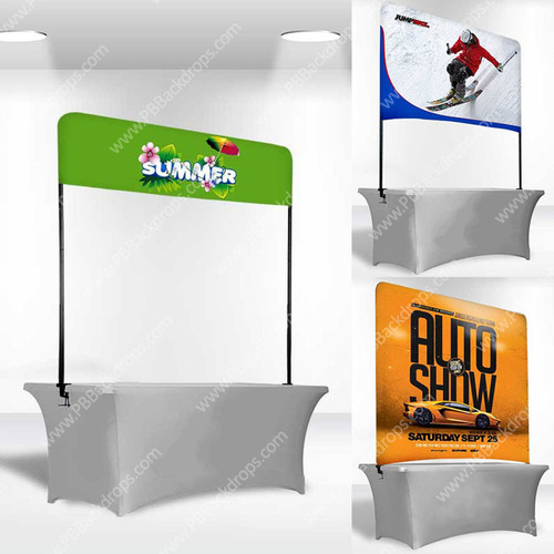 Custom Table Top Banners - PB Backdrops
