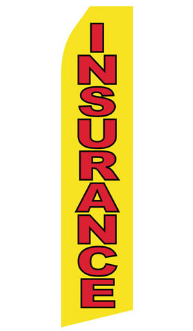 Yellow Insurance Econo Stock Flag