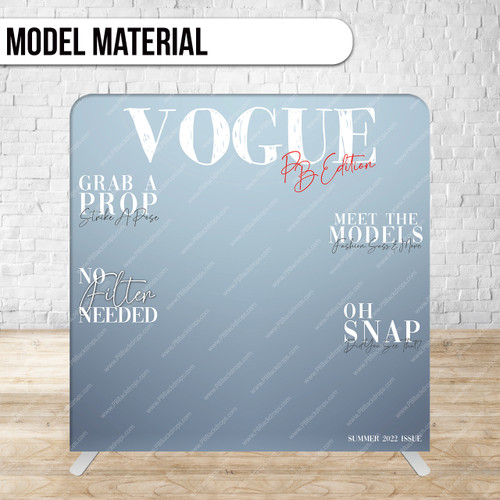 Pillow Cover Backdrop (Model Material) - PB Backdrops