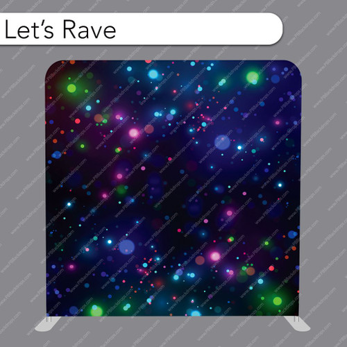 Pillow Cover Backdrop (Let's Rave 1) - PB Backdrops