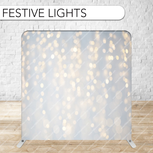 Pillow Cover Backdrop (Festive Lights) - PB Backdrops