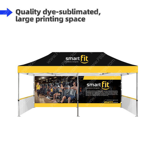 10x20 Advertising Tent (40mm Hex tube) - PB Backdrops