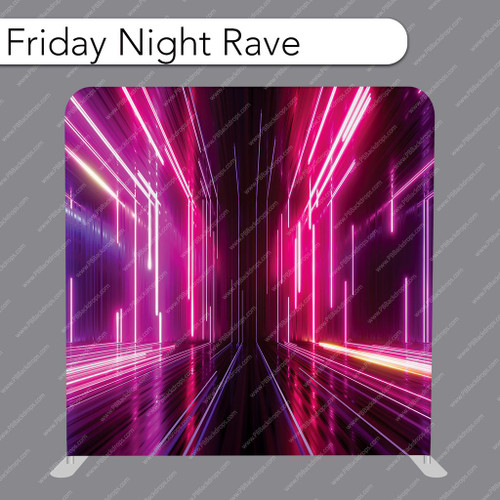 Pillow Cover Backdrop (Friday Night Rave) - PB Backdrops