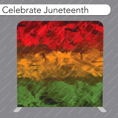 Pillow Cover Backdrop (Celebrate Juneteenth) - PB Backdrops