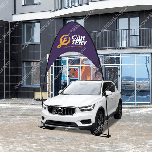 Car Show Arch Banner - PB Backdrops
