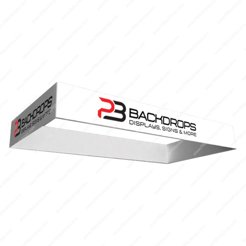 Rectangular Hanging Banner - (240"L x 120"W x 48"H) - PB Backdrops