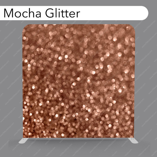 Pillow Cover Backdrop (Mocha Glitter) - PB Backdrops