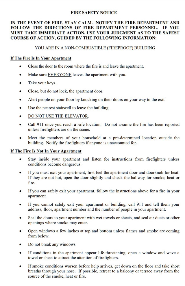 FDNY FORM Products - HPD FILING NYC
