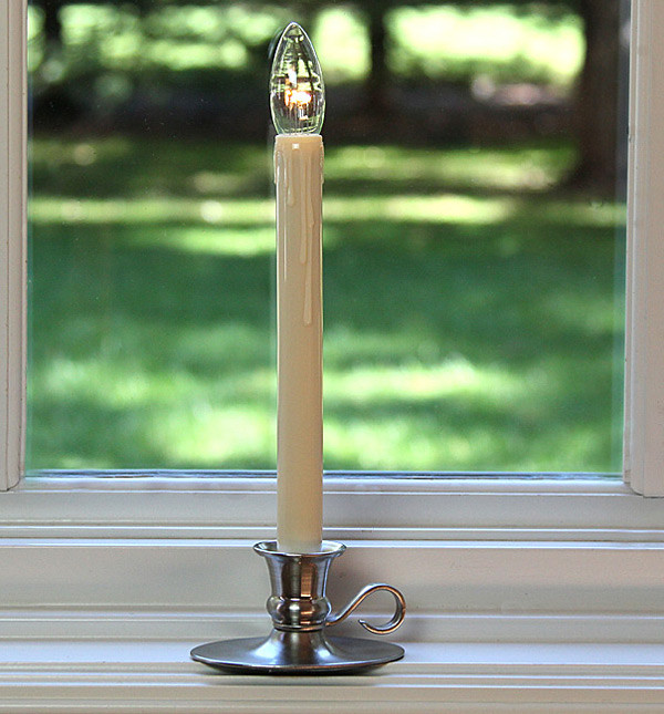 Cordless Window Candles: Brighter than Electric
