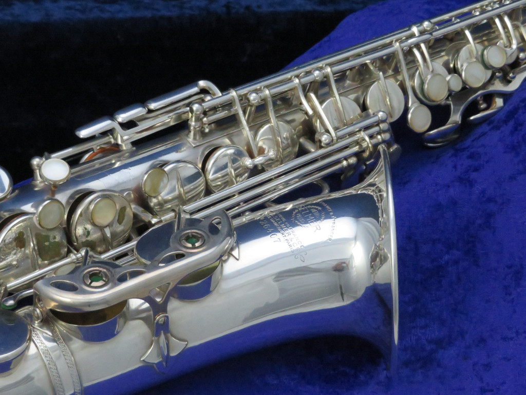 Selmer Balanced Action Silver Alto Saxophone 1938 Serial #26407 ...