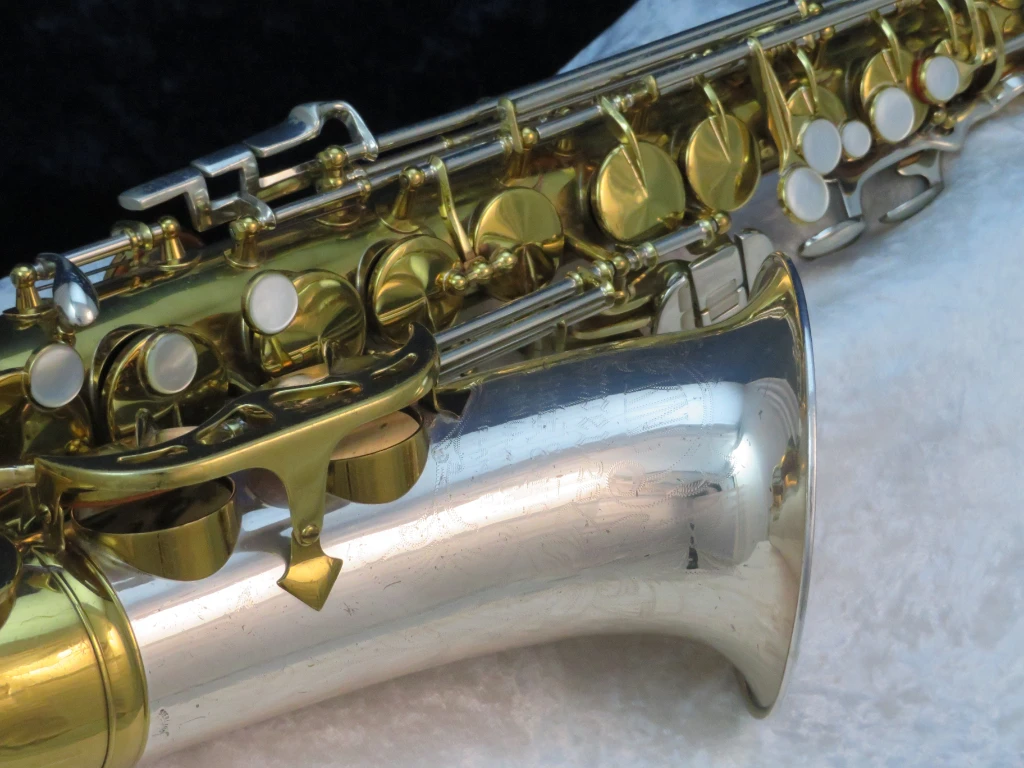 King Super 20 Silversonic Two Tone Alto Saxophone 1960's Serial #408685 ...