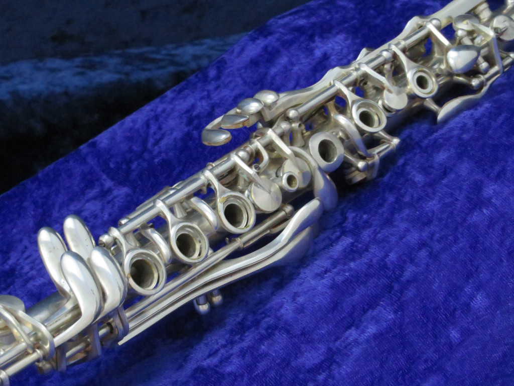 King Micro-Sonic Metal Bb Soprano Clarinet 1940's Serial #269339 ...