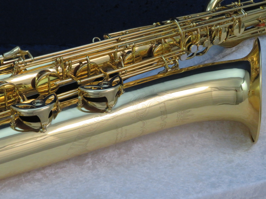 King Tempo 1542 Baritone Saxophone serial#64735 | Musical Instrument City