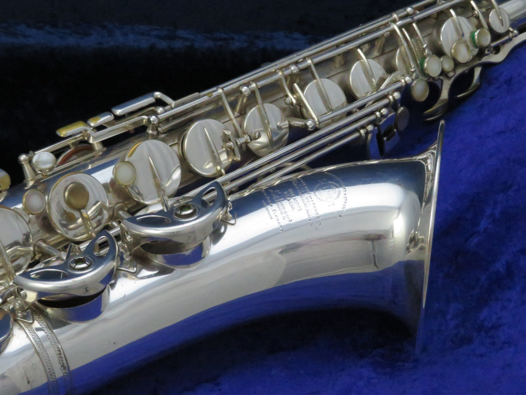 Selmer Balanced Action Silver Tenor Saxophone 1947 Serial #35087 ...