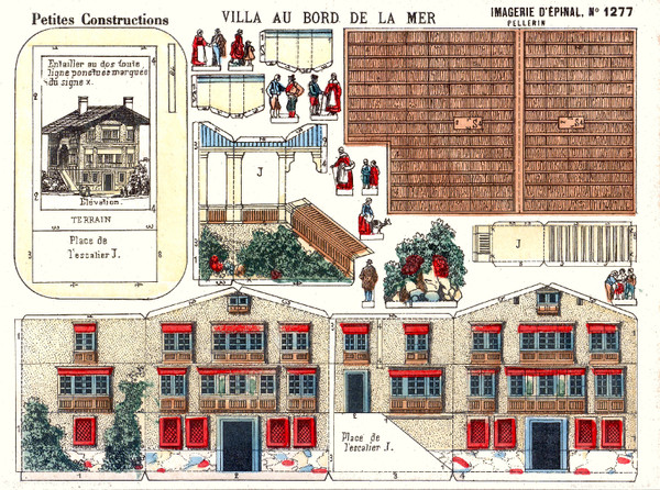 50 PAPER MODEL BUILDINGS - Printable Models To Make