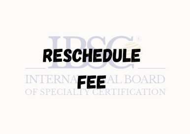 Rescheduling Fee
