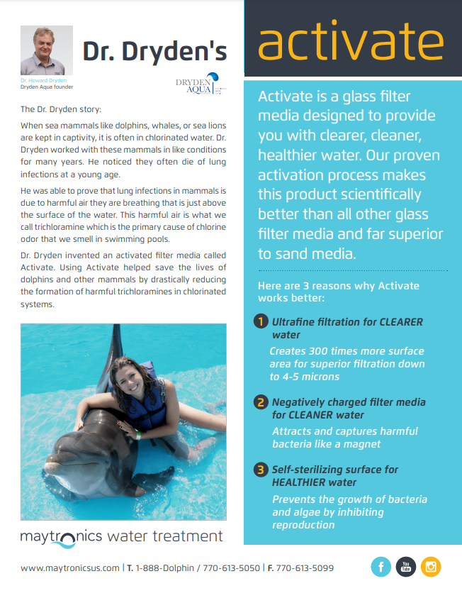 Dr. Dryden's Activate Glass Media (FINE) - 25lb (PICK UP ONLY!) - Pool ...