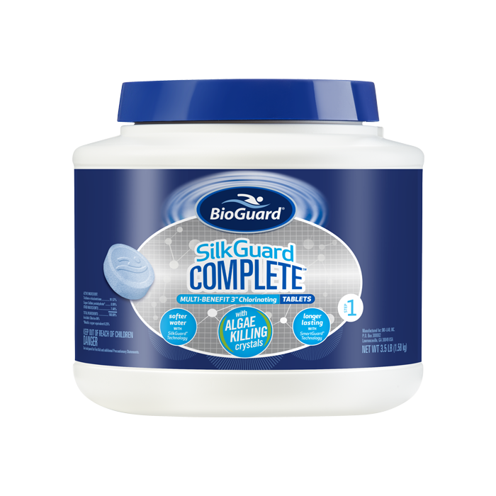 Chlorine 3" Tabs SilkGuard Complete® - 3.5lb (PICK UP ONLY!)