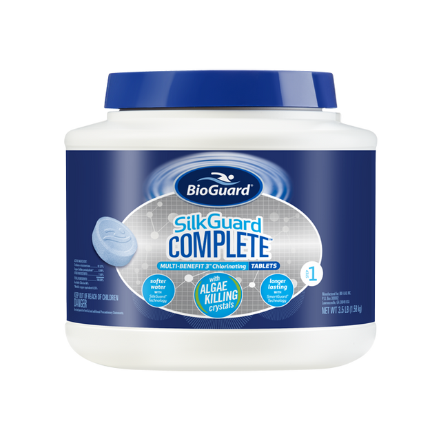 Chlorine 3" Tabs SilkGuard Complete® - 3.5lb (PICK UP ONLY!)