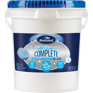 Chlorine 3" Tabs SilkGuard Complete® - 40lb (PICK UP ONLY!)