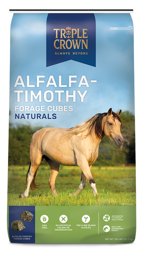 Triple Crown® Naturals Alfalfa-Timothy Forage Cubes | Rockingham ...