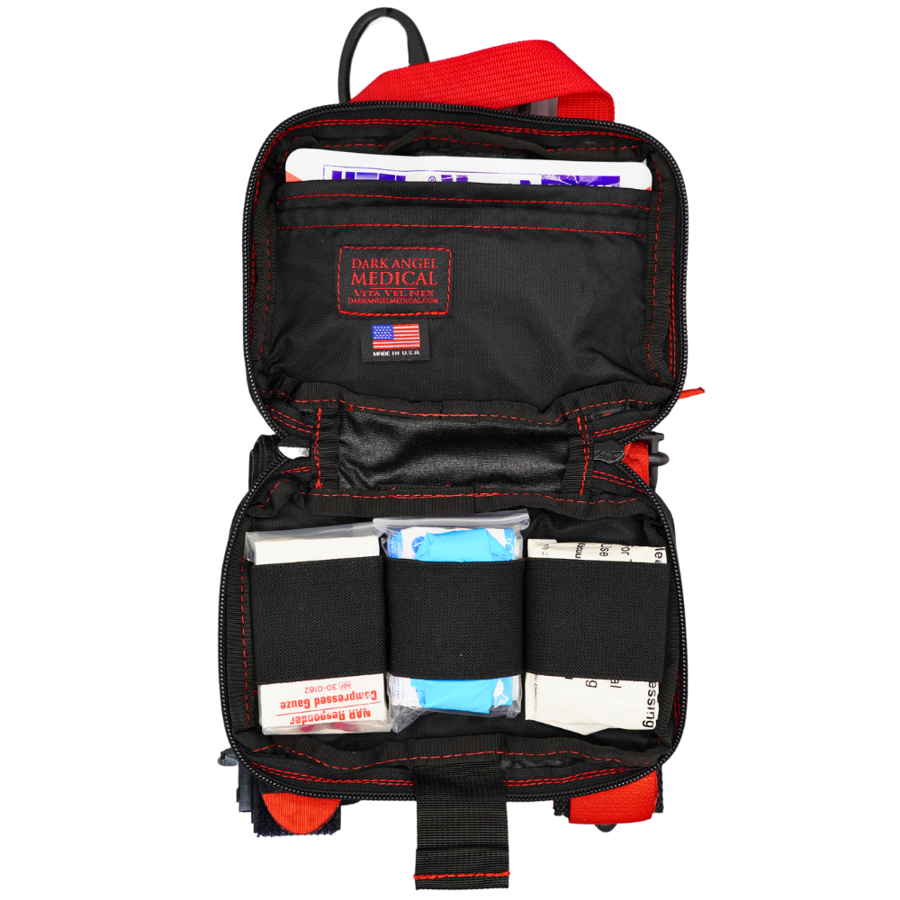 Headrest Emergency Deployment Rig (HEDR) Trauma Kit