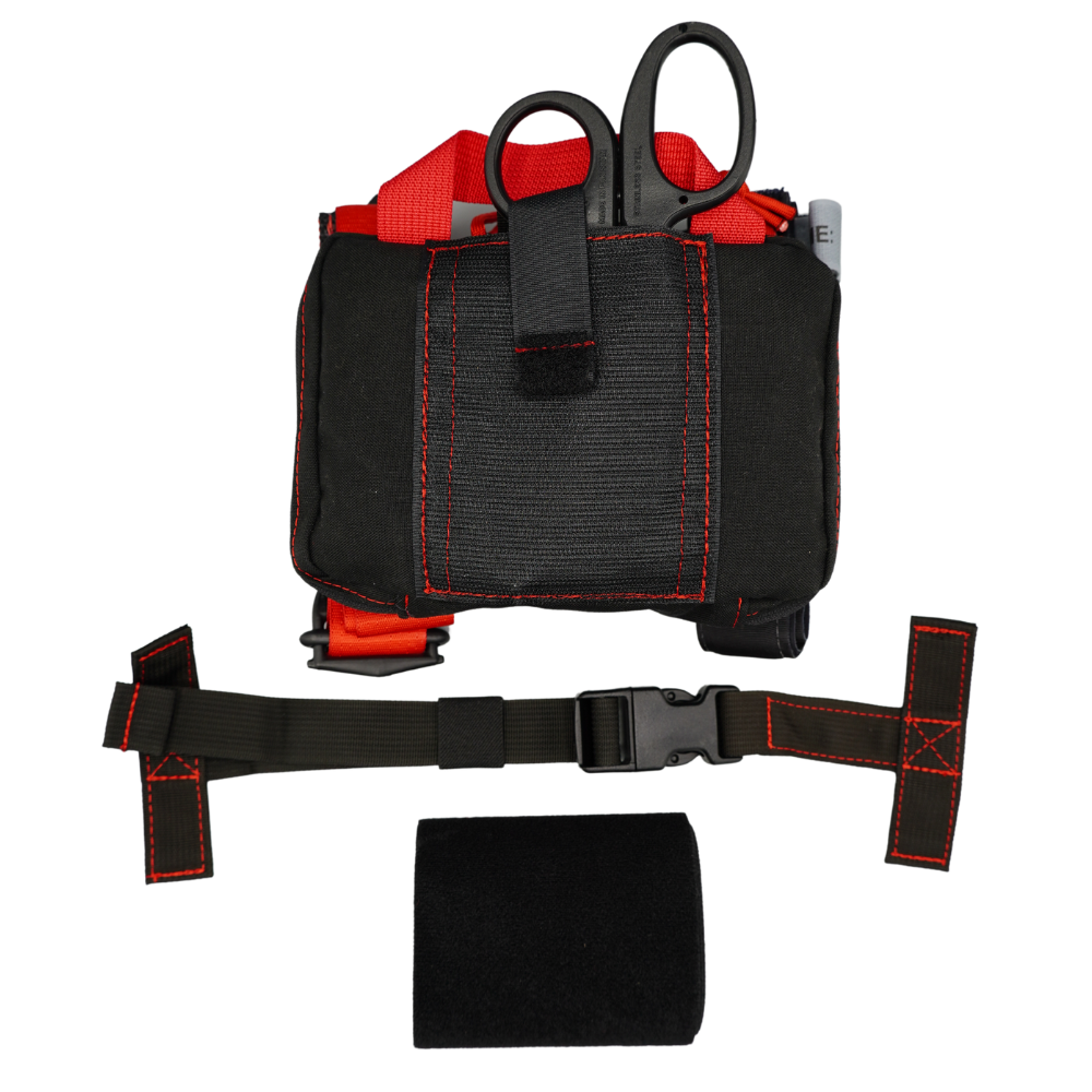 Headrest Emergency Deployment Rig (HEDR) Trauma Kit