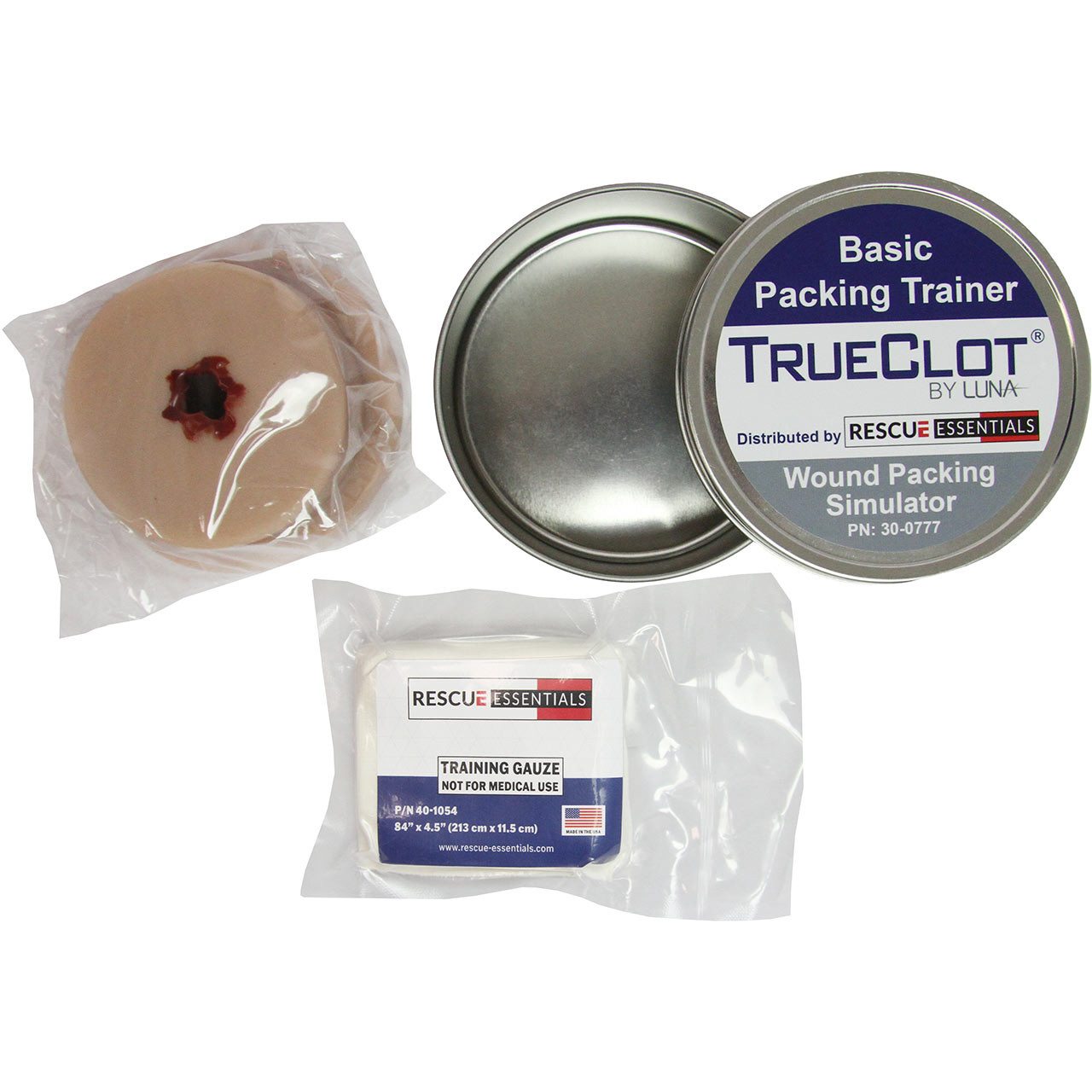TrueClot® Basic Packing Trainer (BPT) - Dark Angel Medical