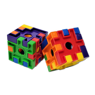 Plastic Puzzle Cube - AllBirdToyBuilders.com