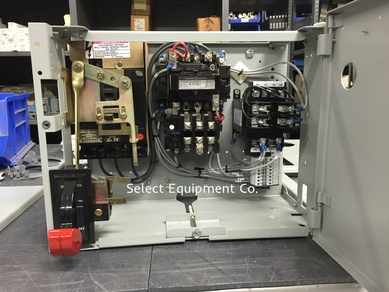 General Electric 8000 Line Motor Control Center & MCC Bucket