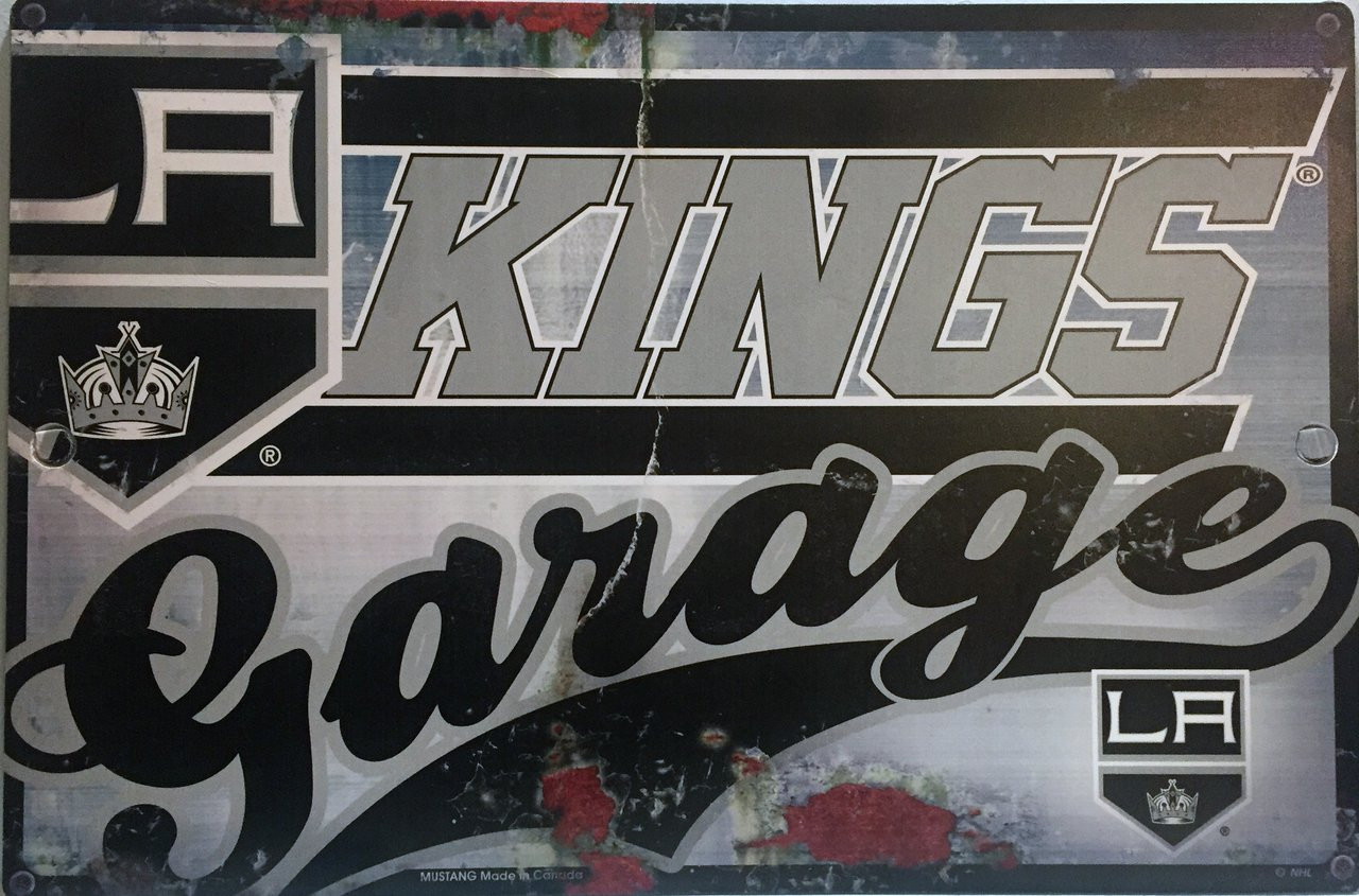 Los Angeles Kings NHL Garage Sign - Maverick Autographs and Collectibles