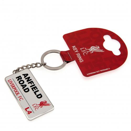 Liverpool FC English Premier League Anfield Road Key Chain - Maverick ...