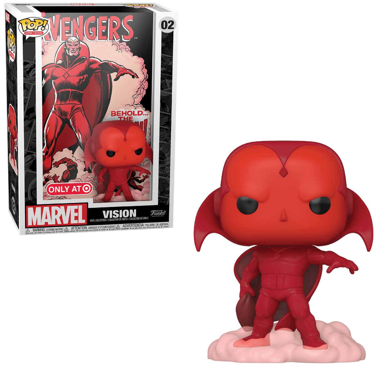 Vision #02 DC Comic Covers Art Target Exclusive Funko Pop - Maverick ...