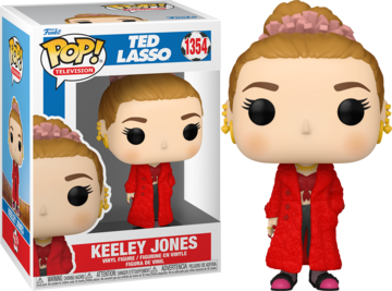 Keely #1353 in Red Coat Ted Lasso Common Funko Pop - Maverick ...
