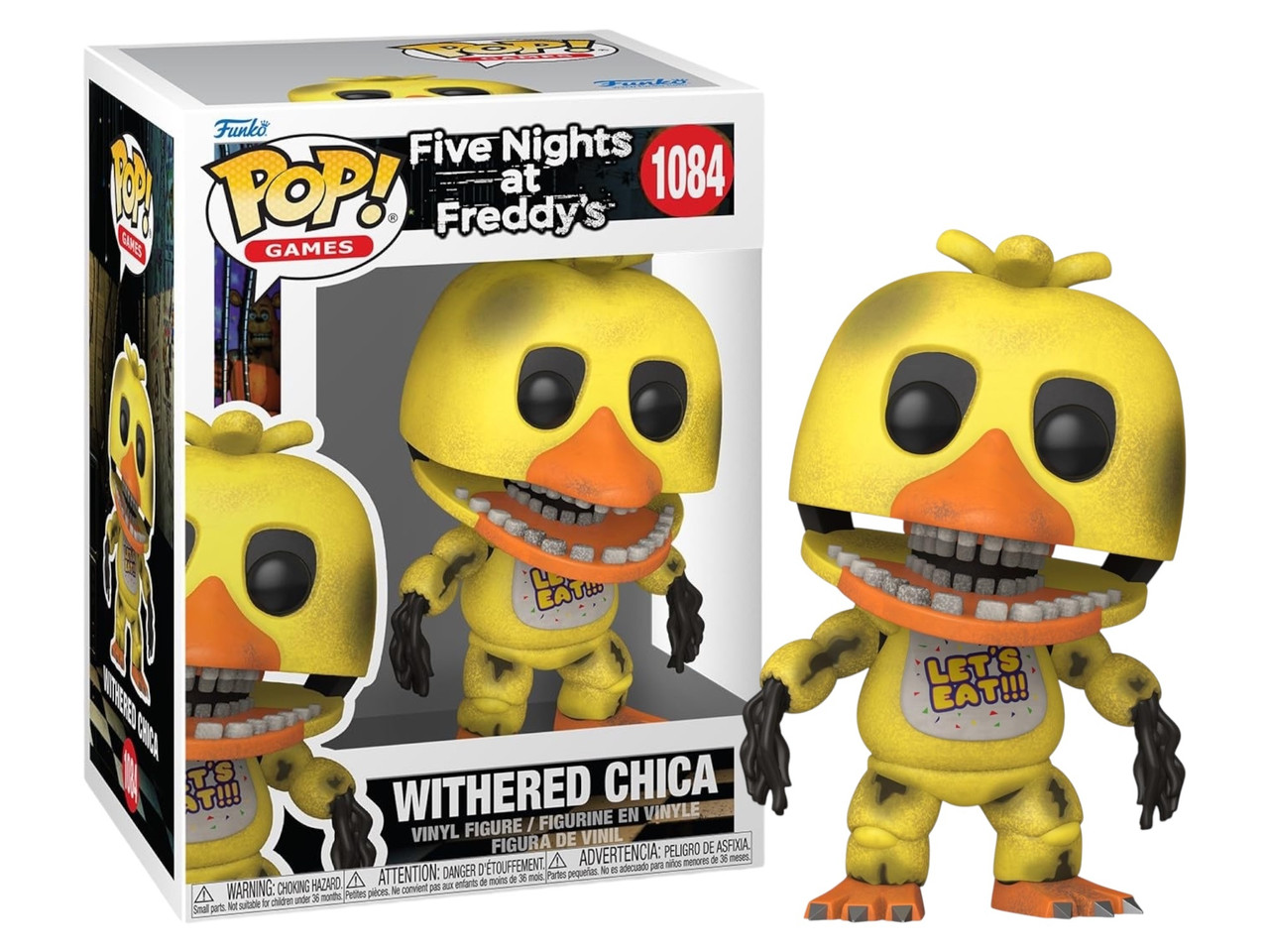 Withered Chica #1084 Five Nights at Freddy’s Funko Pop - Maverick ...