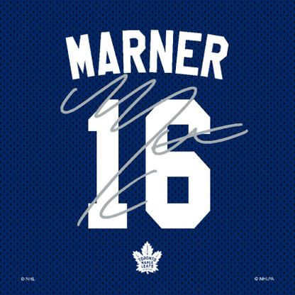 Mitch Marner Toronto Maple Leafs Facsimile Signature NHL 10x10 Wood ...