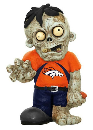 Denver Broncos NFL Resin Zombie Garden Figure - Maverick Autographs and ...