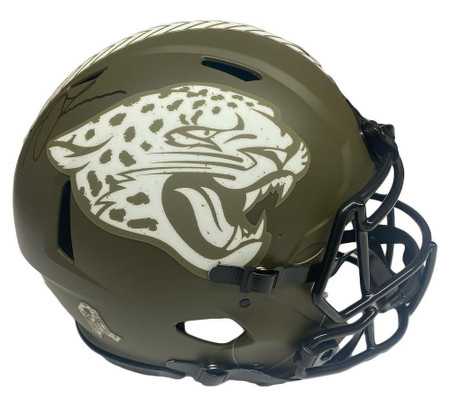 Trevor Lawrence Jacksonville Jaguars Autographed Salute to Service On ...