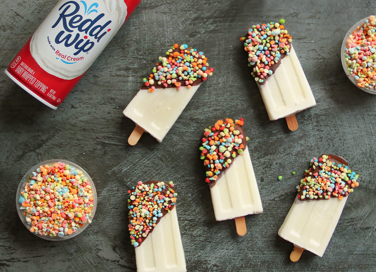 Wip & Dip Popsicles - Dippin' Dots