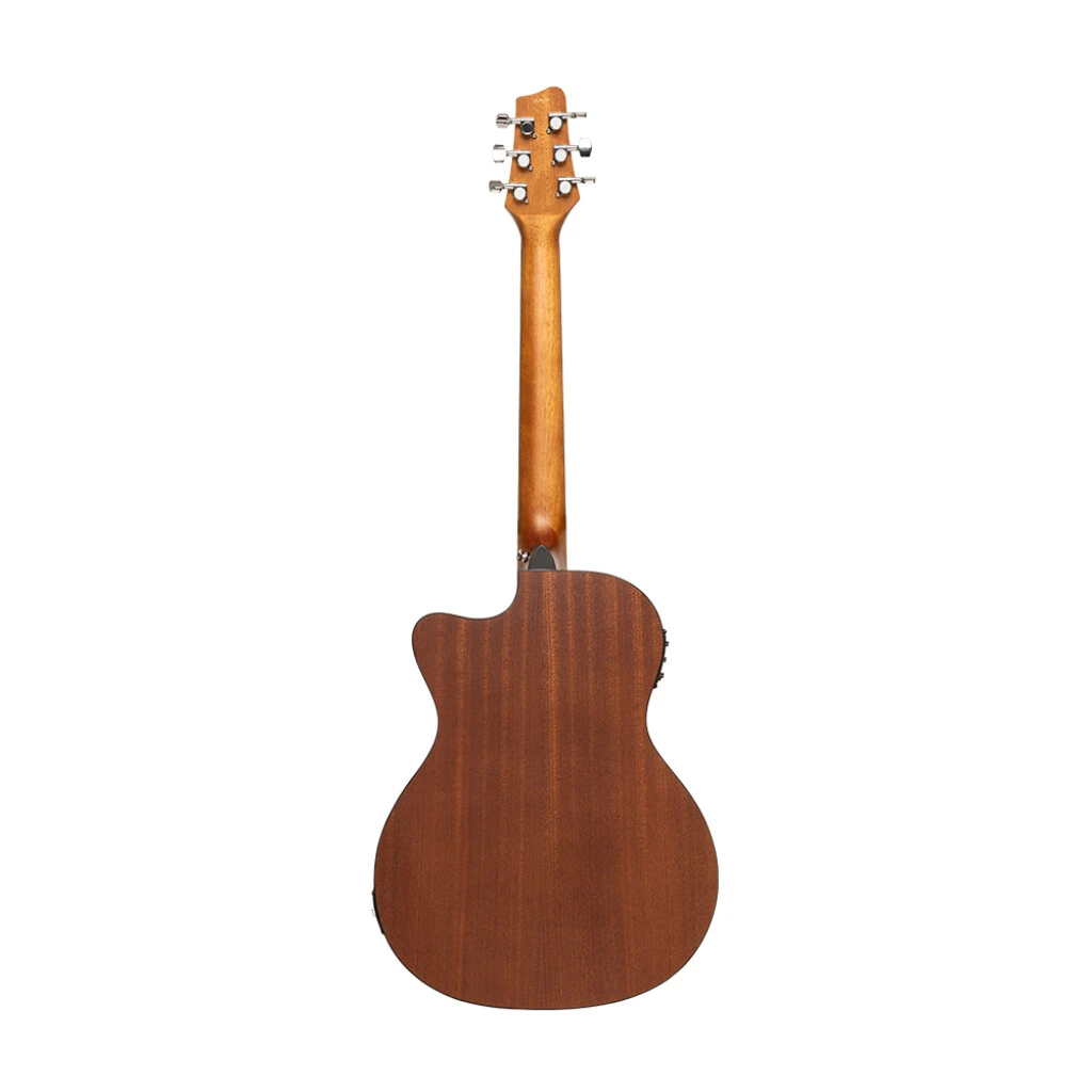 Stagg - Stagg SA25 MAHO Electric-Acoustic Auditorium Cutaway Guitar w ...
