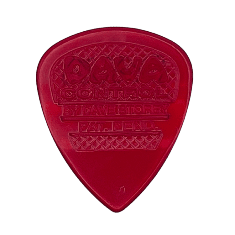 Dava - Dava Control Gels Guitar Picks - Clear Orange - 6 pack - Mall Music
