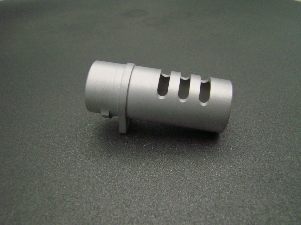 3 Port Commander Satin Stainless Compensator, 1911 - Innovative industries