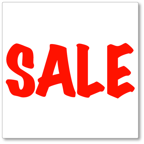 SALE Shop Window decal #3 | Walls That Talk