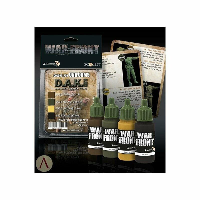 Colors for Uniforms - Deutsches Afrikakorps (DAK) Set 2 - Scale75 ...