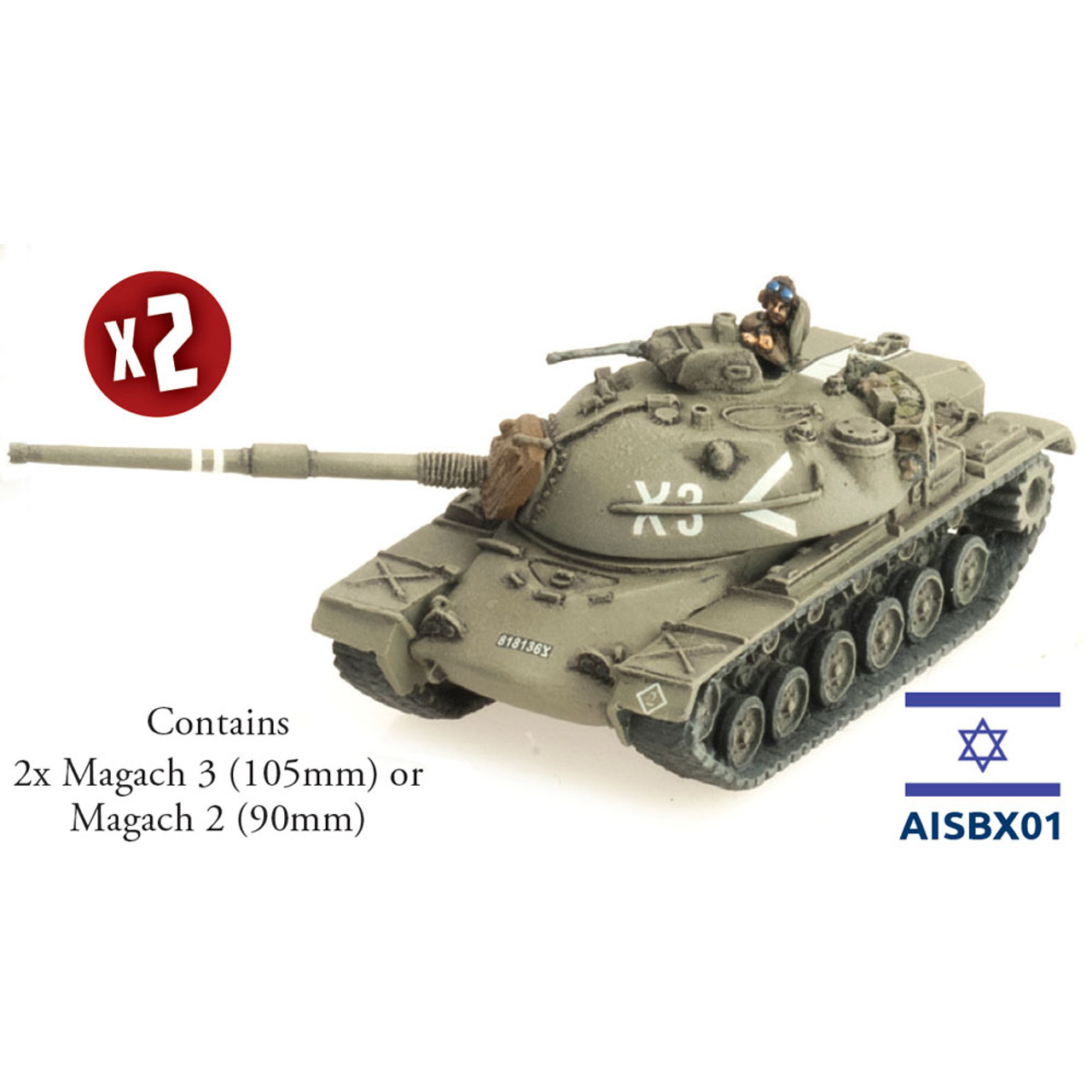 Israeli Magach Tank Platoon - Kick-Ass Mail Order
