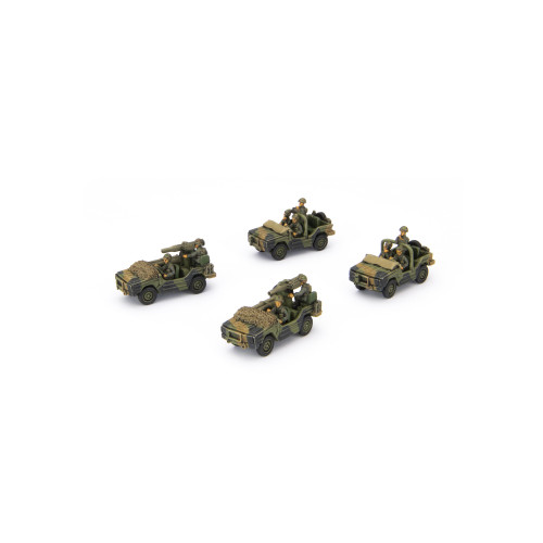 Canadian: Iltis Anti-tank Section or Patrol (x4) - Kick-Ass Mail Order