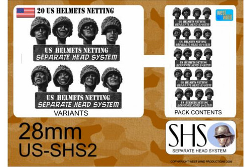 US GIs in Steel Helmets with Netting - Kick-Ass Mail Order