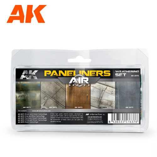 AK Paneliners Air Series: Weathering Set - Kick-Ass Mail Order