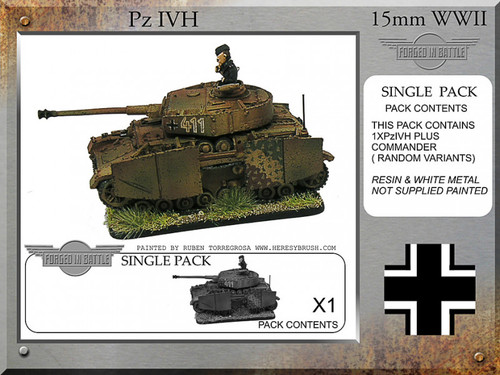 P-44-ONE Pz IVH-G Tank (1 tank) - Kick-Ass Mail Order