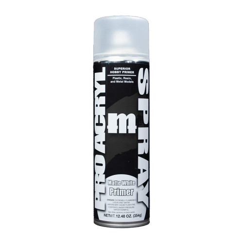 PRO Acryl Spray - Matte White Primer - Kick-Ass Mail Order